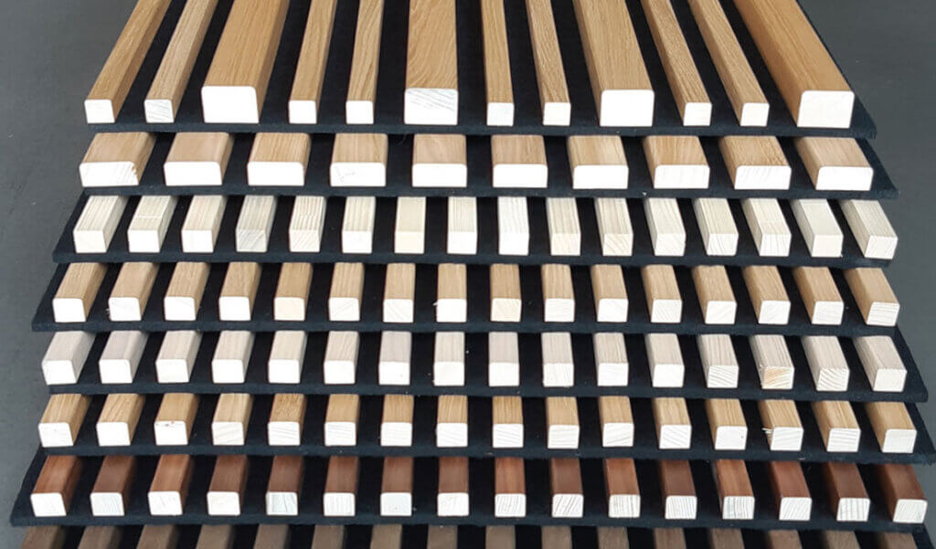 Akustikelemente in Massivholz für Wand und Decke – Karl Pichler
